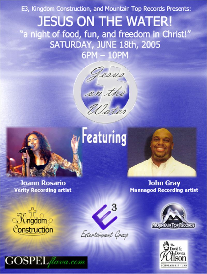 EVENT: Jesus On The Water (June 2005)